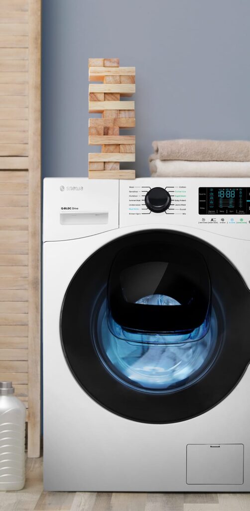 لباسشویی اسنوا مدل SWM-94W60 ظرفیت 9Kg سفید سری Wash in Wash – برتر کالای تهران