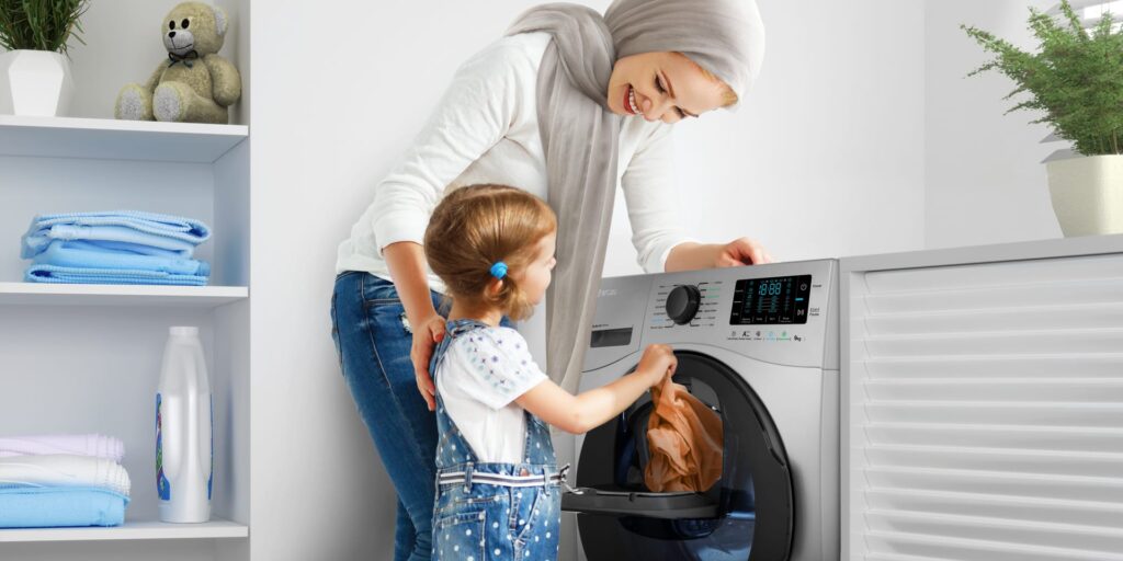 لباسشویی اسنوا مدل SWM-84617 ظرفیت 8Kg نقره ای سری Wash in Wash – برتر کالای تهران