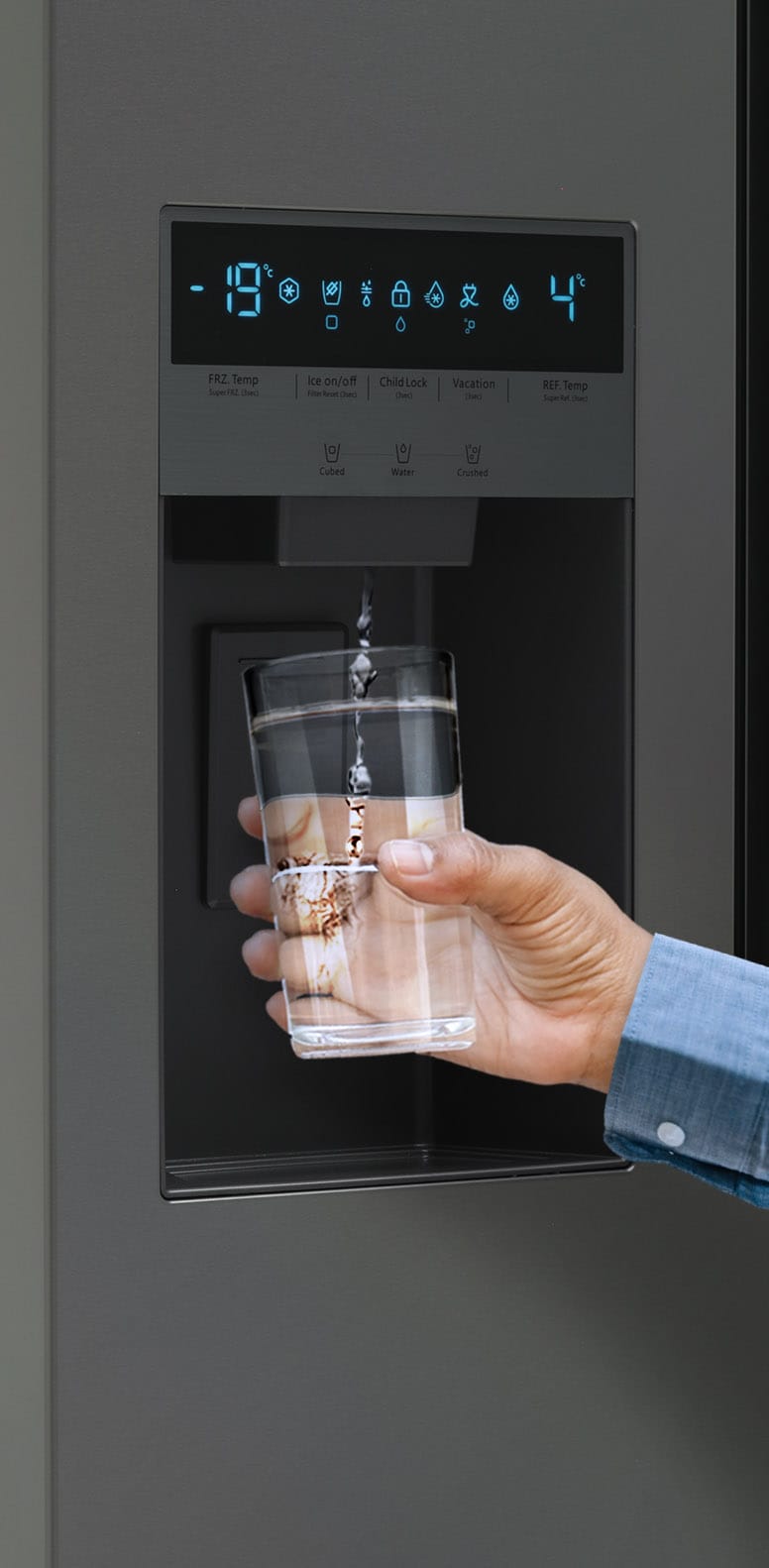 ساید بای ساید 28Ft هوشمند اسنوا مدل S1Di-S110-W سفیدمتالیک سری Nozha – برتر کالای تهران