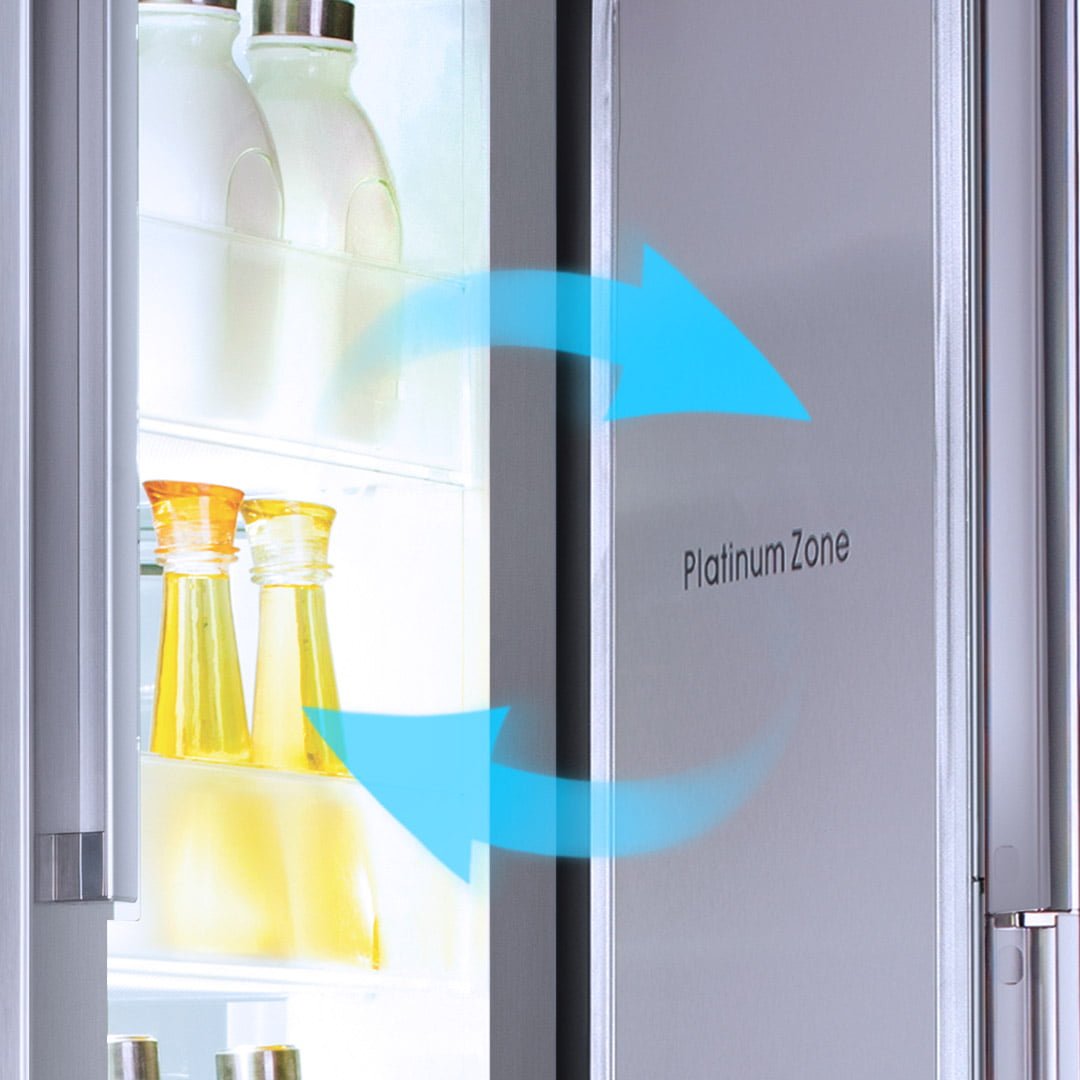 ساید بای ساید 35Ft اسنوا مدل SN8-3035GW سفیدمتالیک سری Farnia – برتر کالای تهران