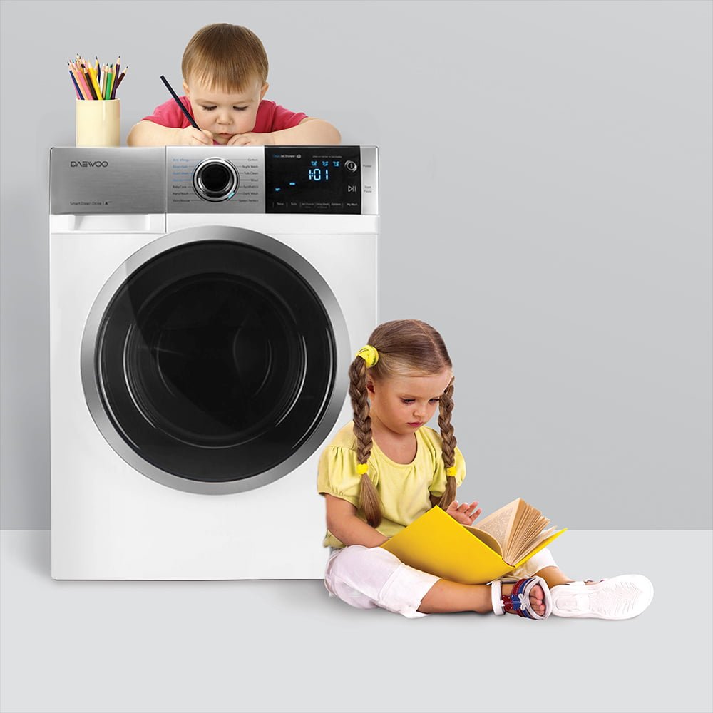 لباسشویی دوو مدل DWK-PRO841TT ظرفیت 8Kg سفید سری Pro – برتر کالای تهران