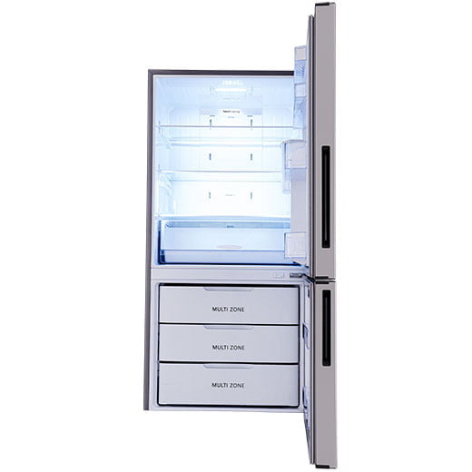 یخچال و فریزر 26Ft اسنوا مدل SN4-2226SS استیل سری Rashina – برتر کالای تهران