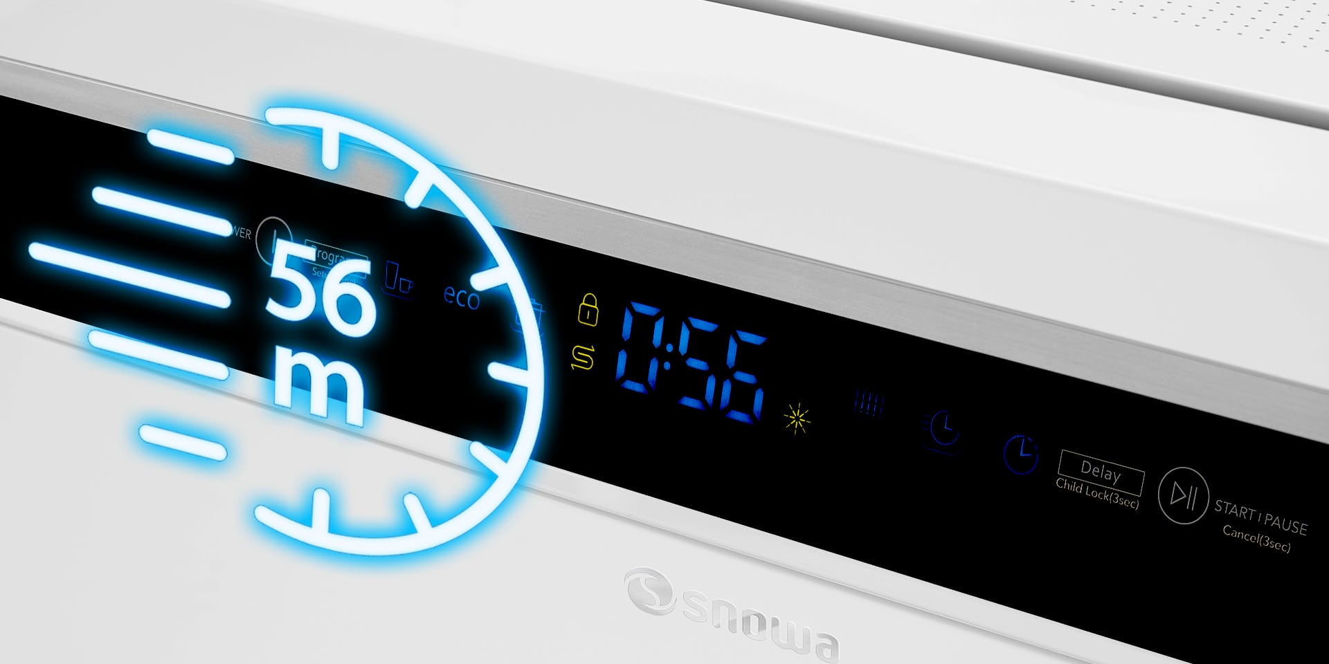 ظرفشویی اسنوا مدل SDW-F353212 استیل 13نفره سری Arisa- نمایشگاهی – برتر کالای تهران