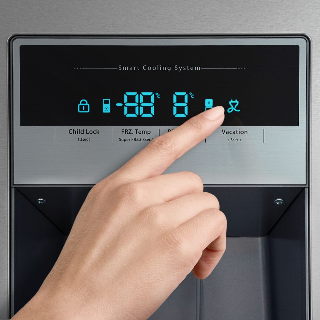 یخچال و فریزر 26Ft اسنوا مدل SN4-2226TI تیتانیوم سری Rashina – برتر کالای تهران